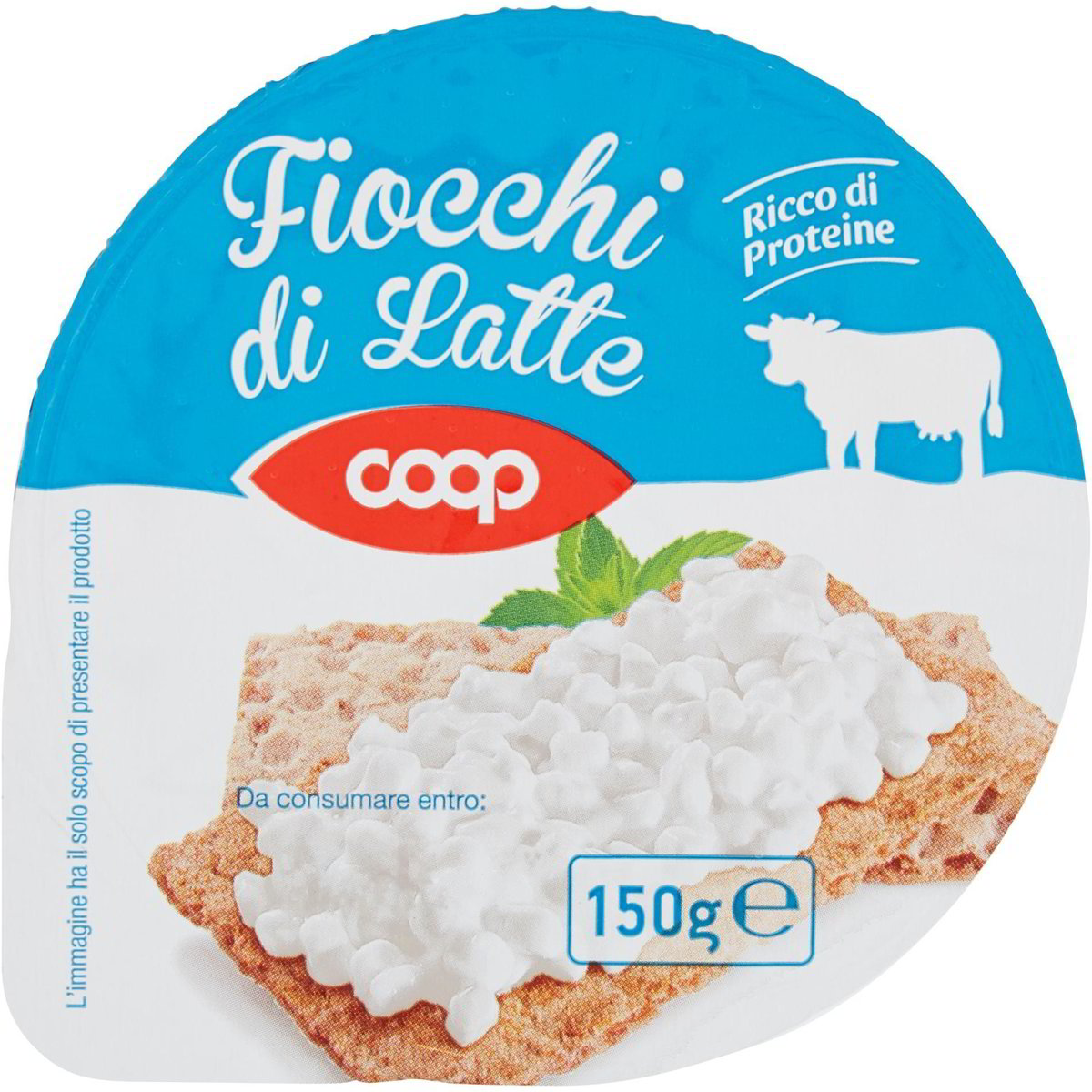 Formaggio fiocchi di latte COOP 150 G - Coop Shop