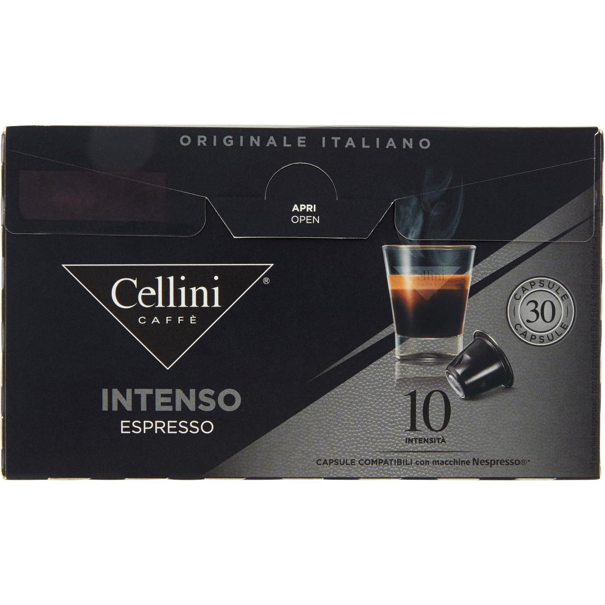 Capsule caffè espresso intenso x30 CELLINI - NESPRESSO 150 G - Coop Shop