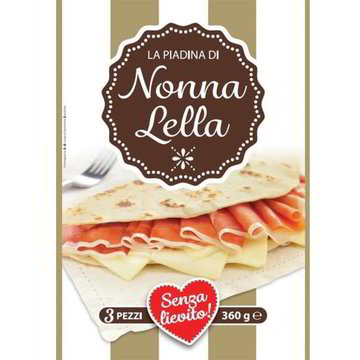 Piadina senza lievito nonna lella x3 EMMEGI 360 G - Coop Shop