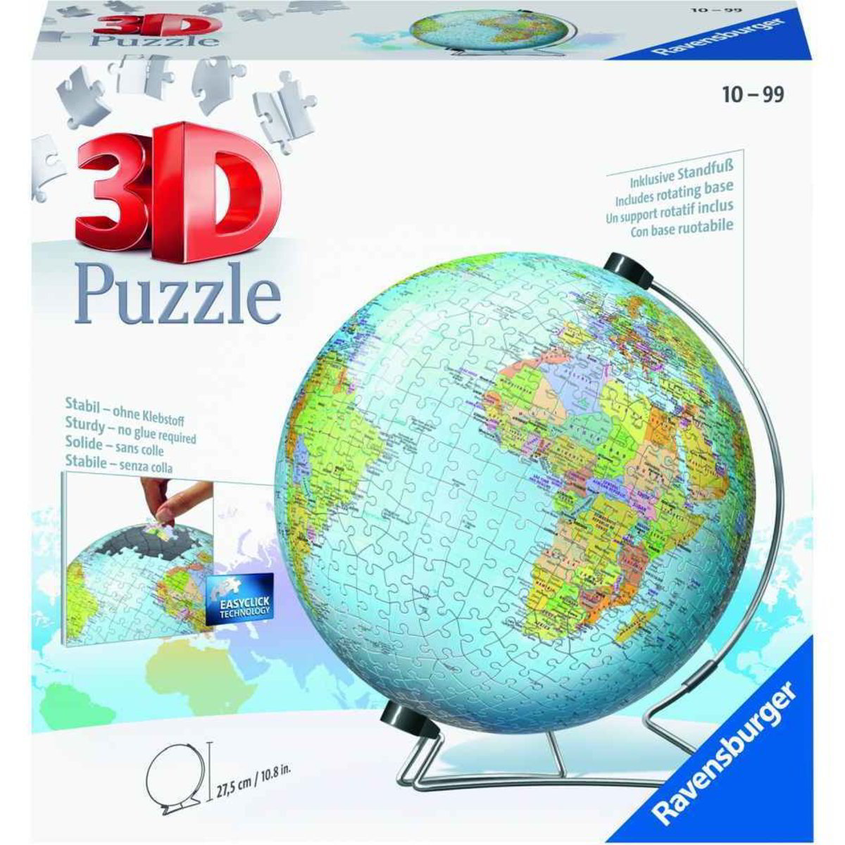 Gioco puzzle 3d globo RAVENSBURGER 1 PZ - Coop Shop