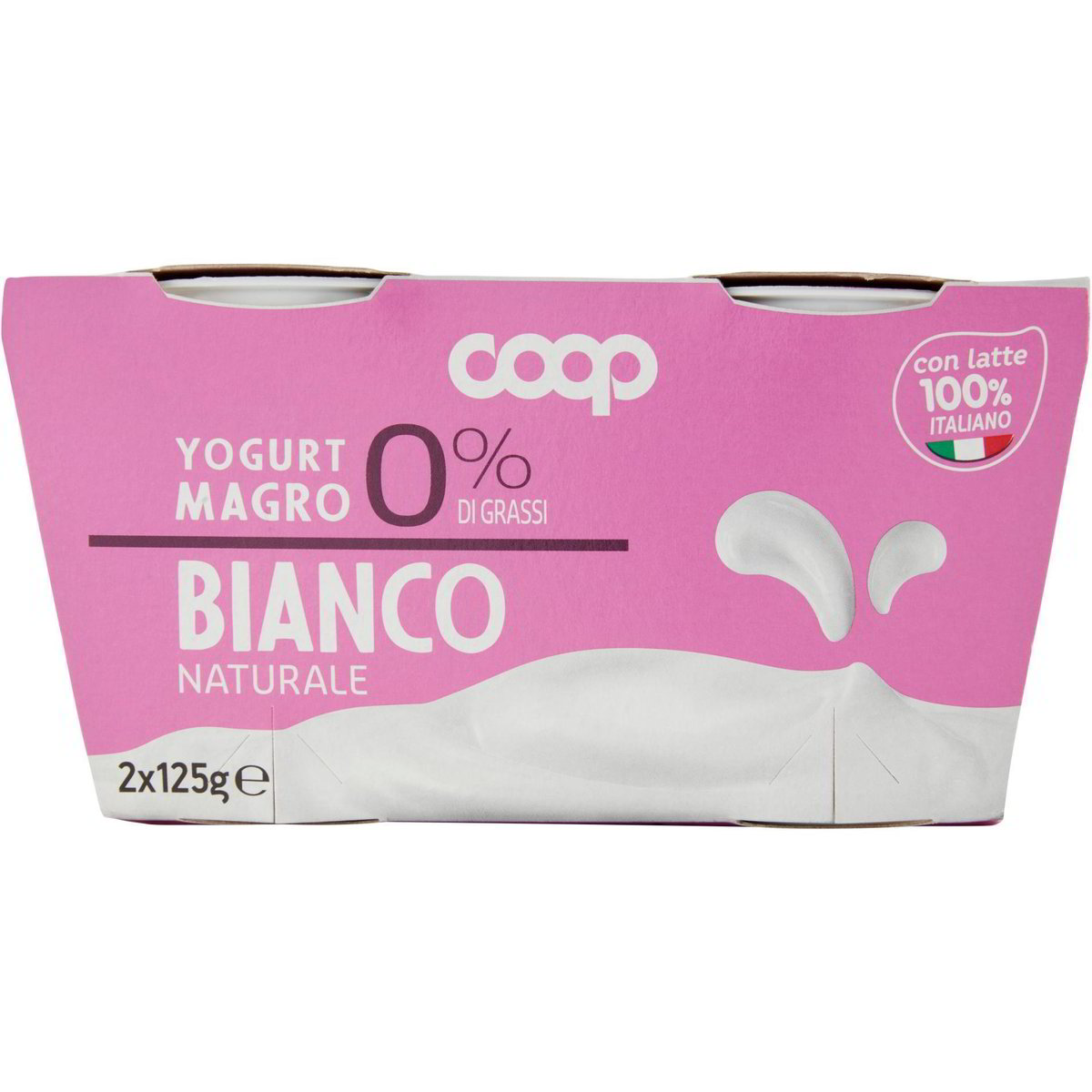 Yogurt magro bianco COOP 2 X 125 G - Coop Shop