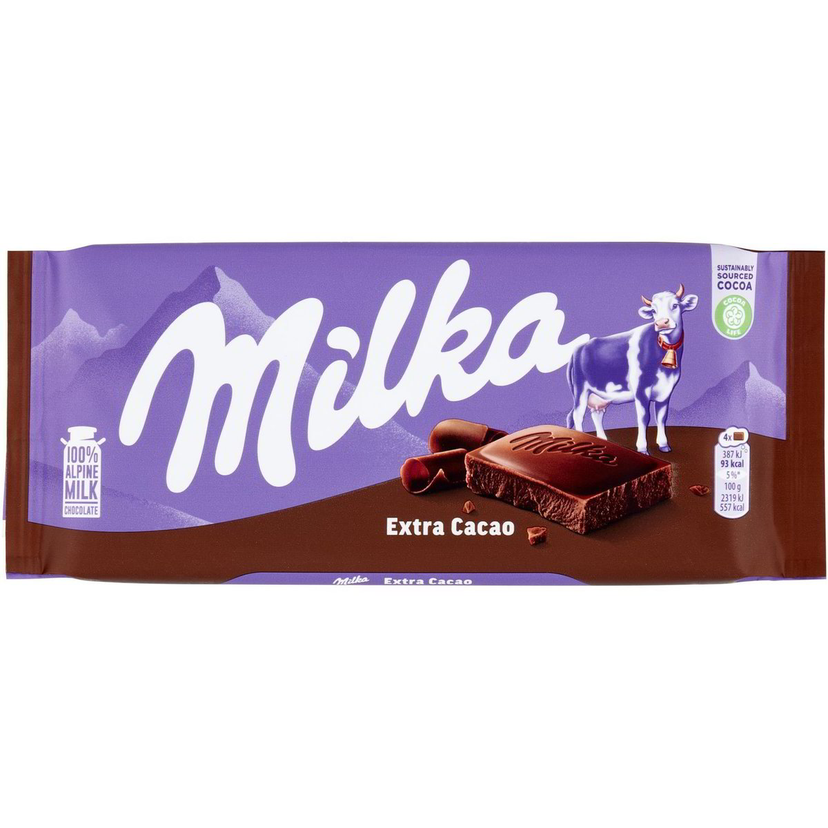 Tavoletta cioccolato extra fondente MILKA 100 G - Coop Shop