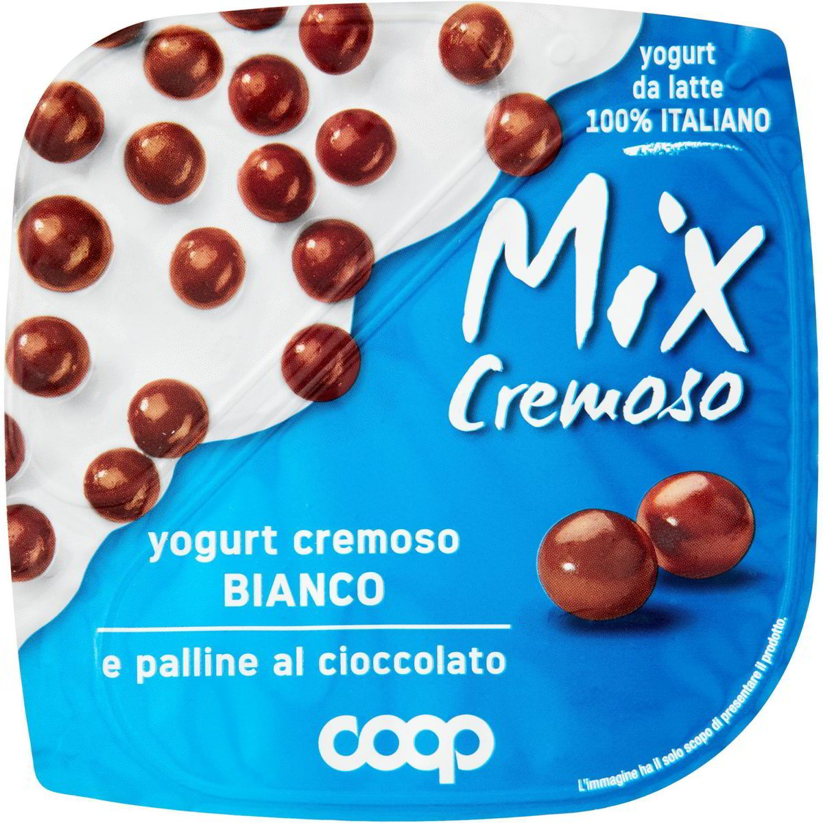 Yogurt mix cremoso bianco e palline al cioccolato COOP 150 G - Coop Shop
