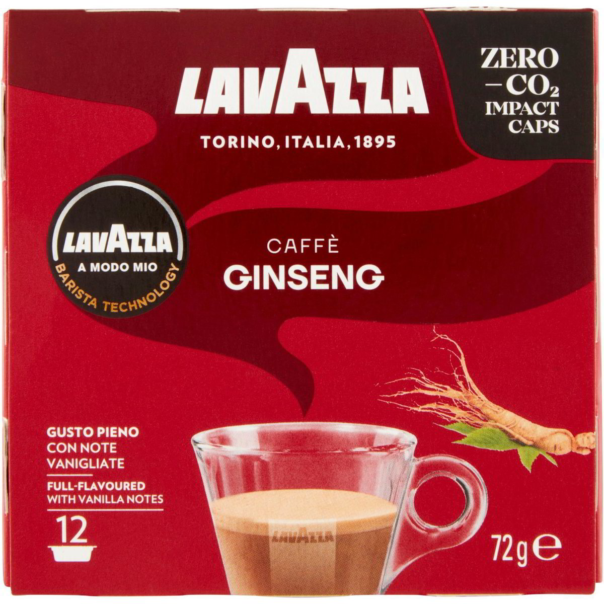 Capsule caffè al ginseng x12 LAVAZZA - A MODO MIO 72 G - Coop Shop