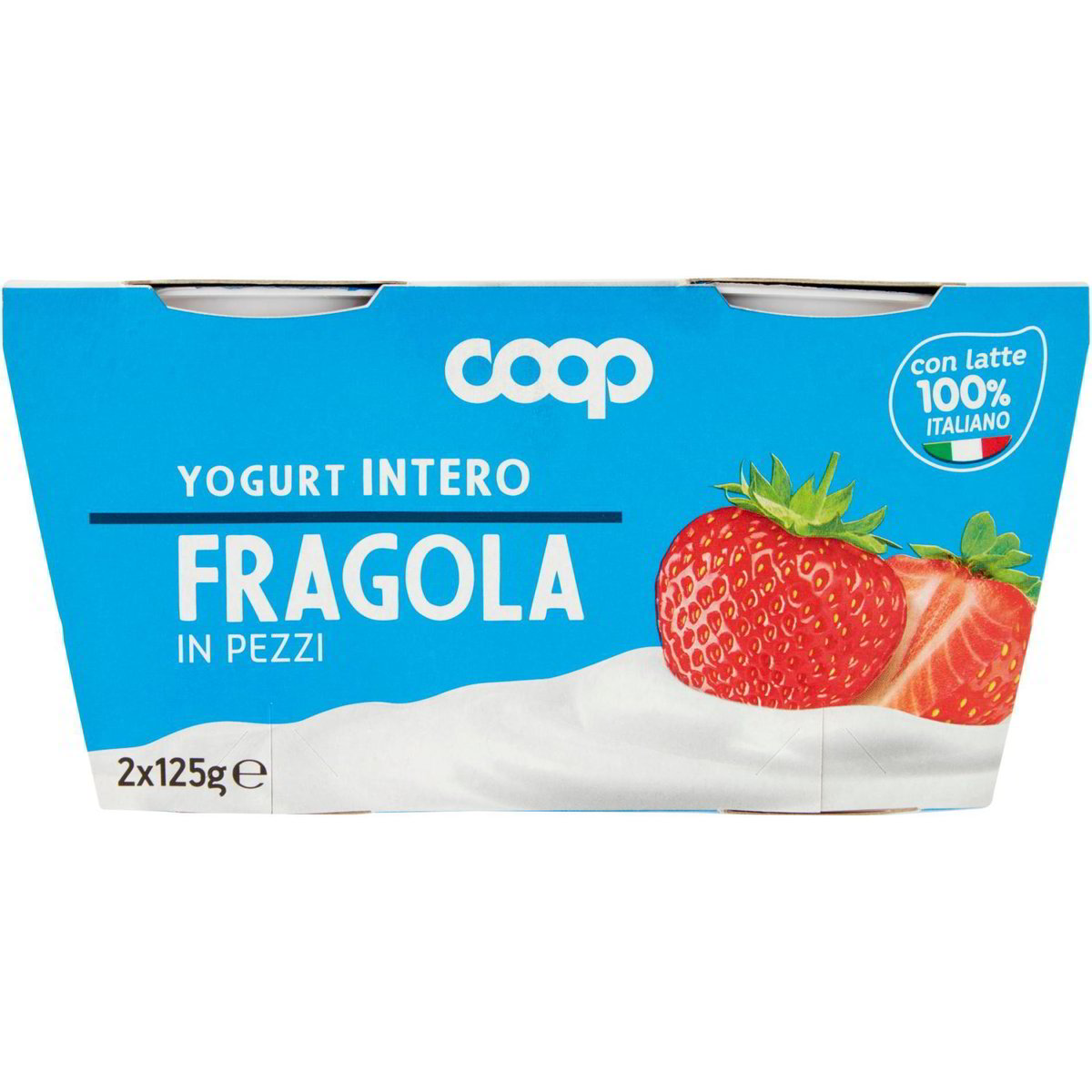 Yogurt intero alla fragola COOP 2 X 125 G - Coop Shop