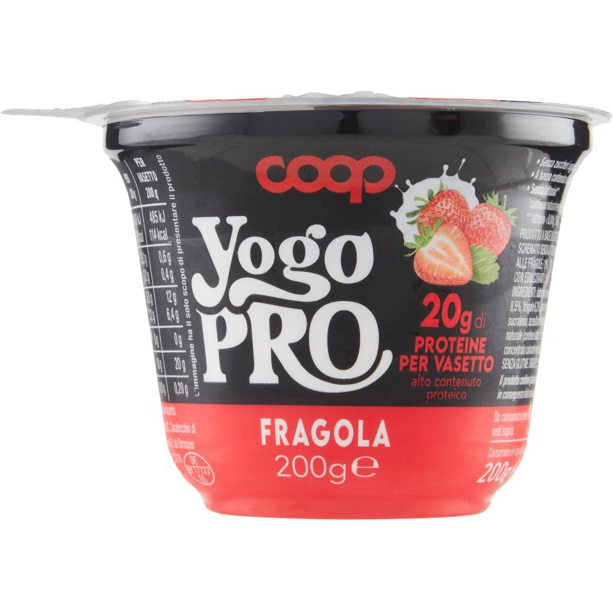 Yogurt proteico yogo pro alla fragola COOP 200 G - Coop Shop