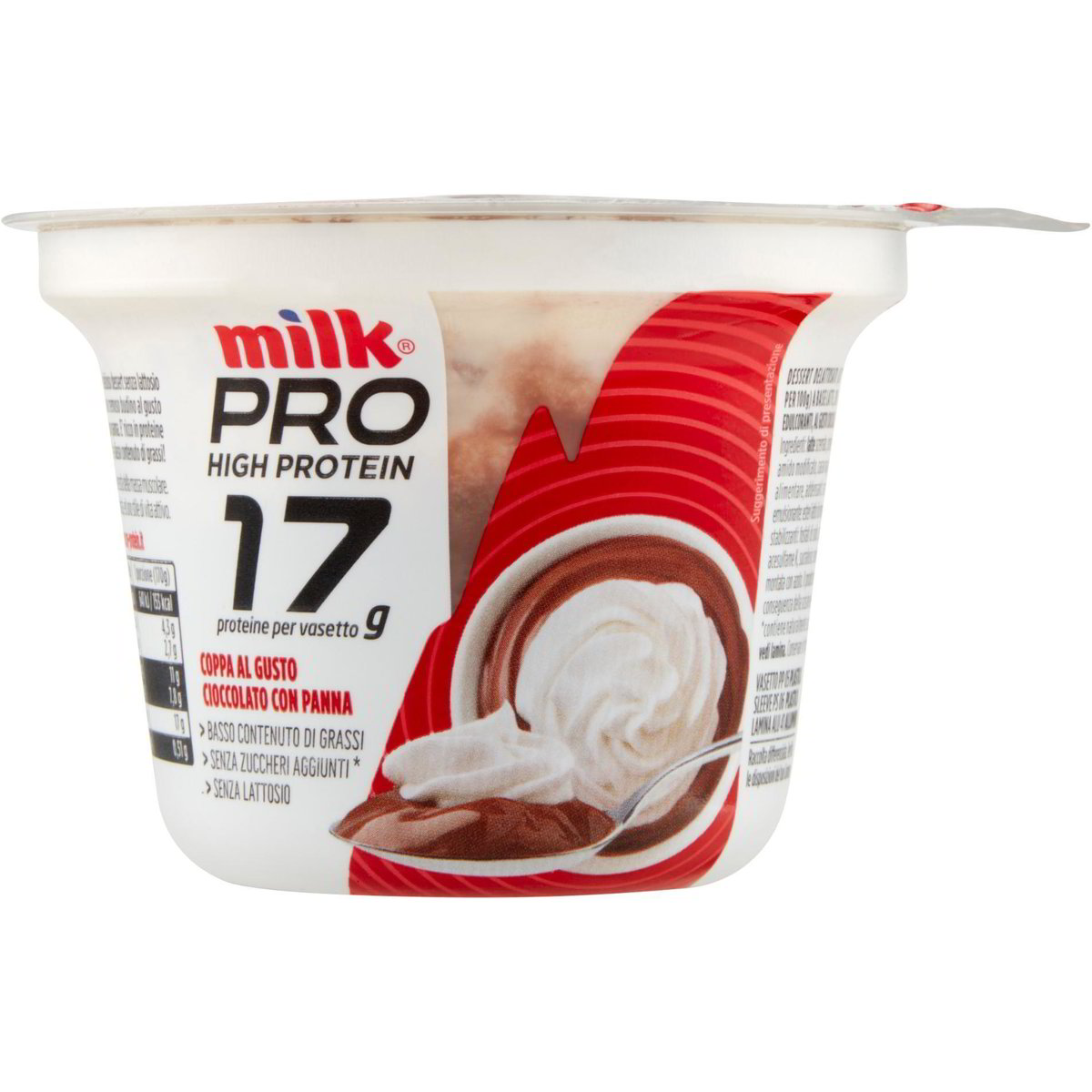 Dessert pro high protein cioccolato e panna MILK 170 G - Coop Shop