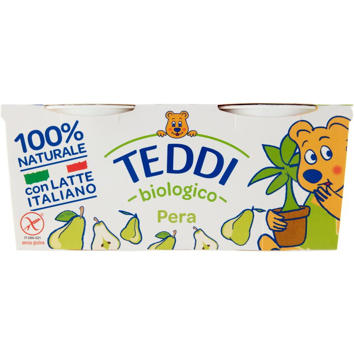 Yogurt alla pera TEDDI 2 X 115 G - Coop Shop