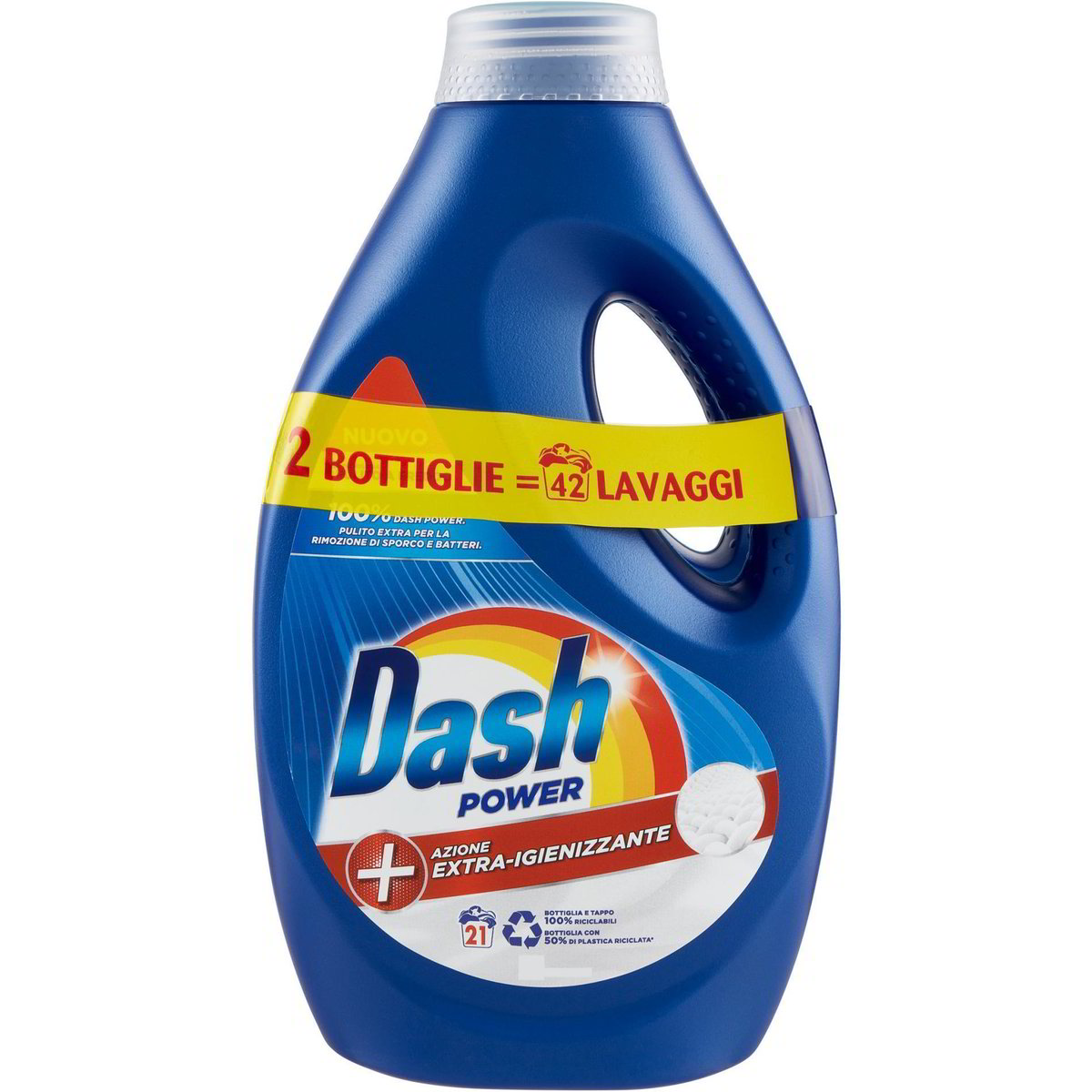 Detersivo power azione extra-igienizzante 42lav DASH 1050 ML - Coop Shop