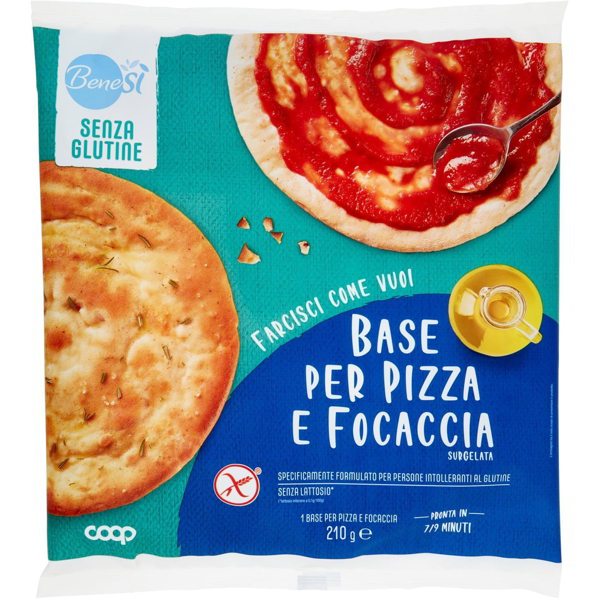 Pizza focaccia base COOP - BENE Sì 210 G - Coop Shop