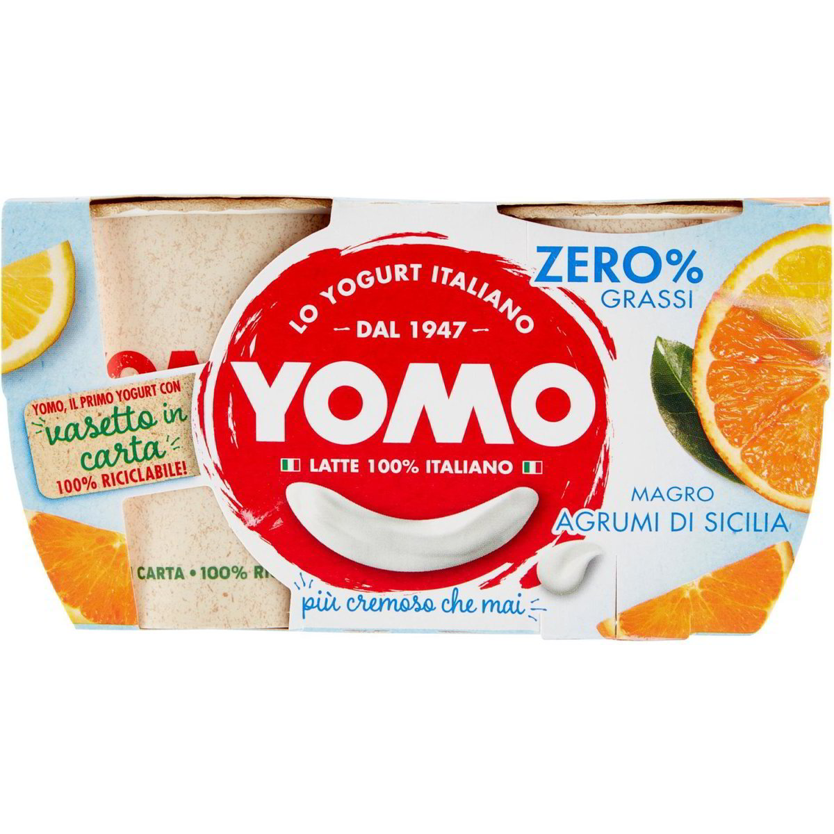 Yogurt magro con agrumi di sicilia YOMO 2 X 125 G - Coop Shop