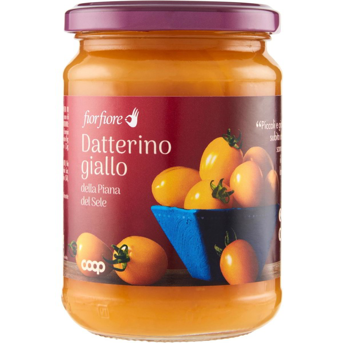 Pomodori datterini gialli della piana del sele COOP - FIOR FIORE 350 G ...