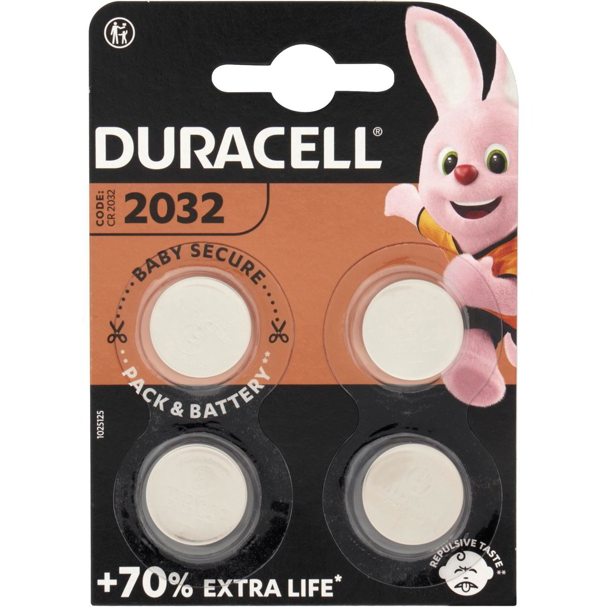 Pile 2032 bottone al litio 3v dl2032 cr2032 x4 DURACELL 1 PZ - Coop Shop