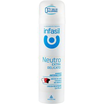 Deodorante spray neutro extra delicato INFASIL 150 ML - Coop Shop