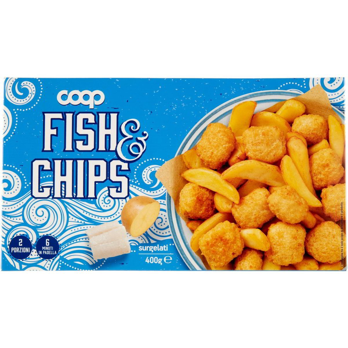 Merluzzo fish and chips COOP 400 G - Coop Shop