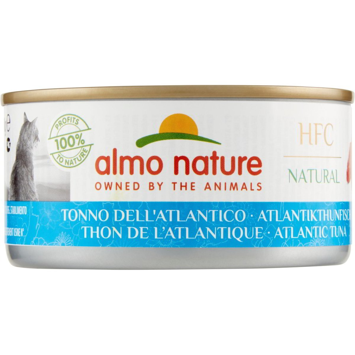Alimento per gatti tonno dell'atlantico ALMO NATURE 150 G - Coop Shop