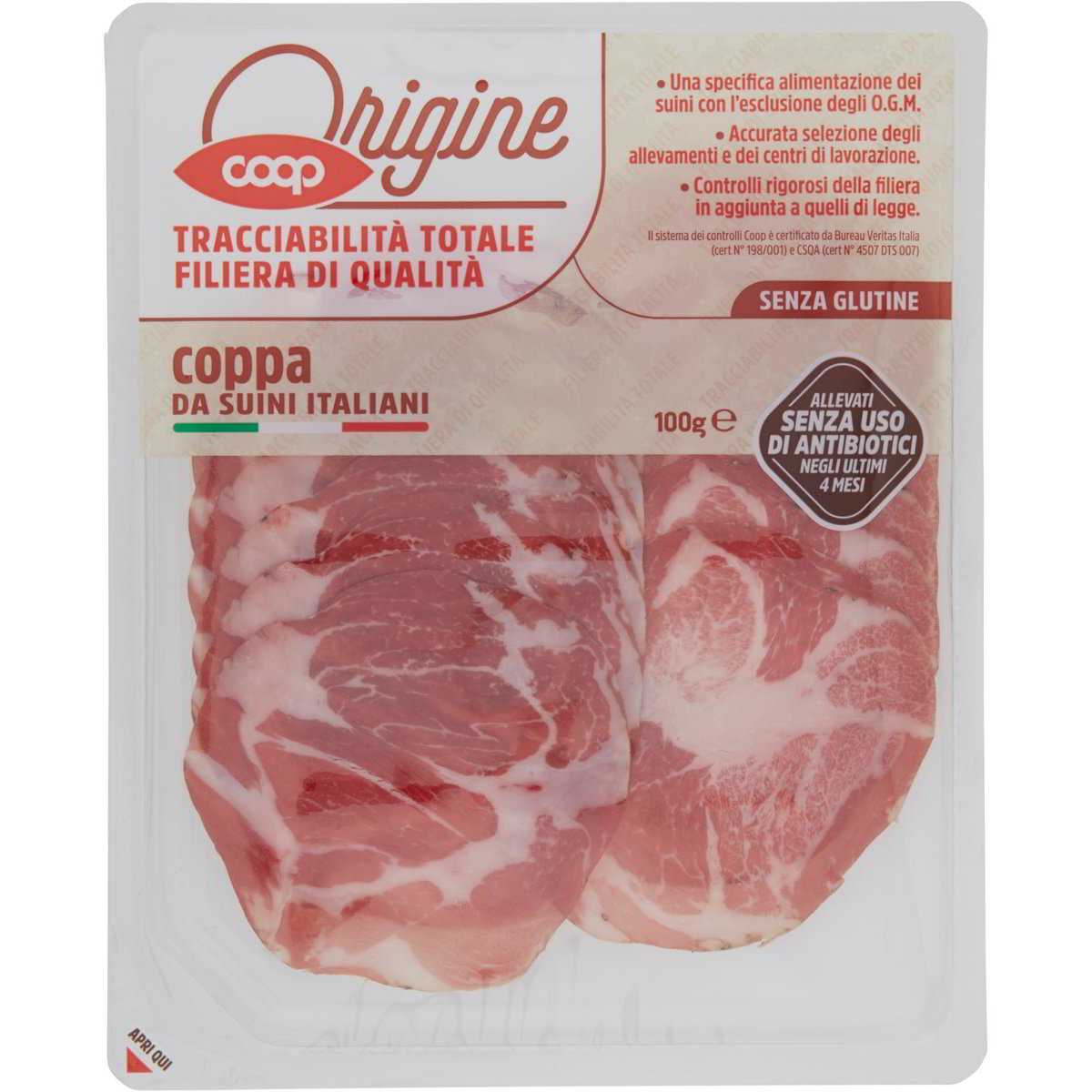 Coppa COOP - ORIGINE 100 G - Coop Shop