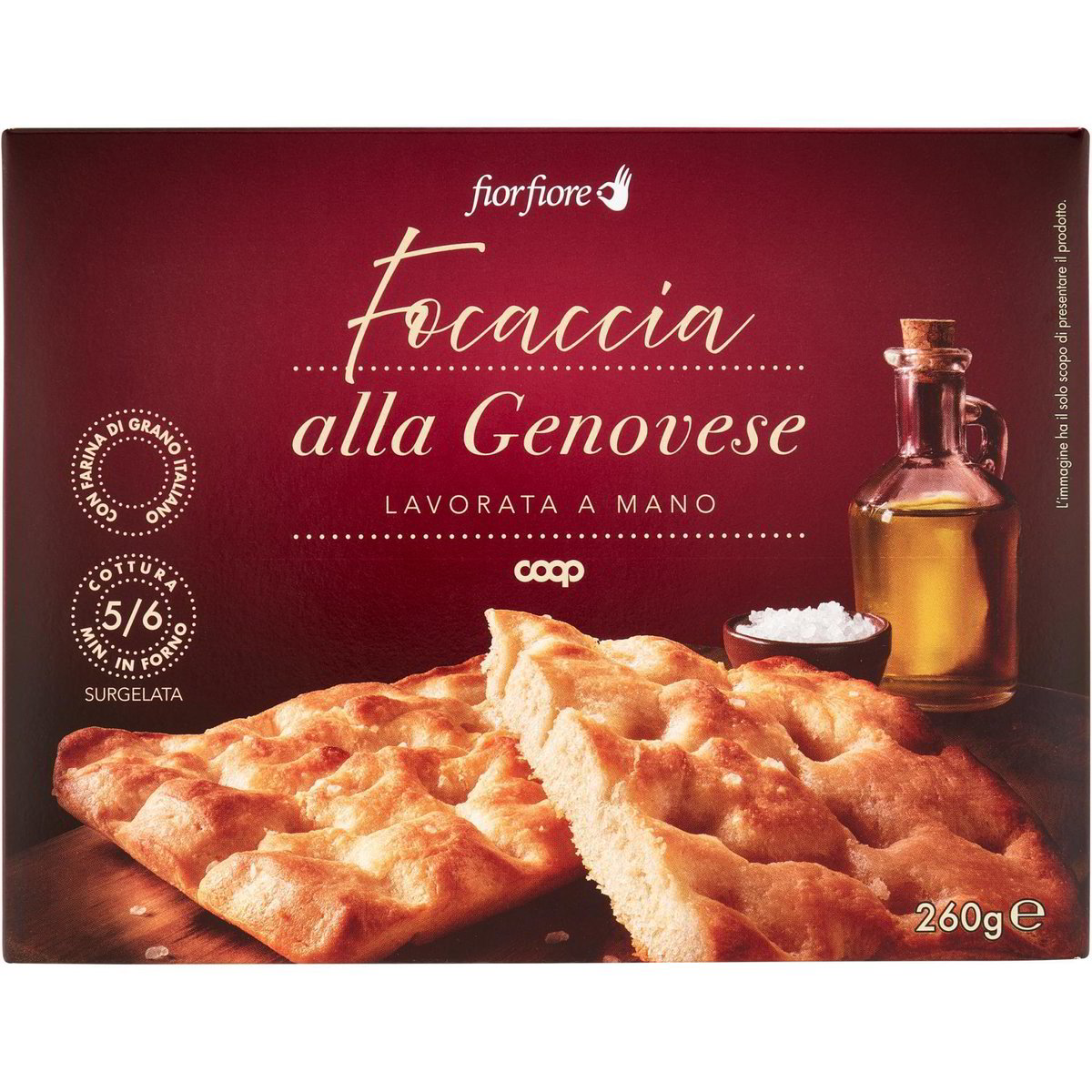 Focaccia genovese x2 COOP - FIOR FIORE 260 G - Coop Shop