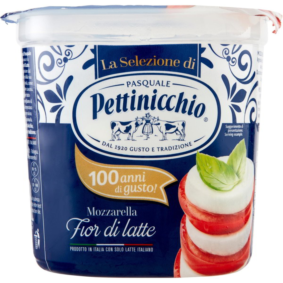 Mozzarella fiordilatte PETTINICCHIO 200 G - Coop Shop