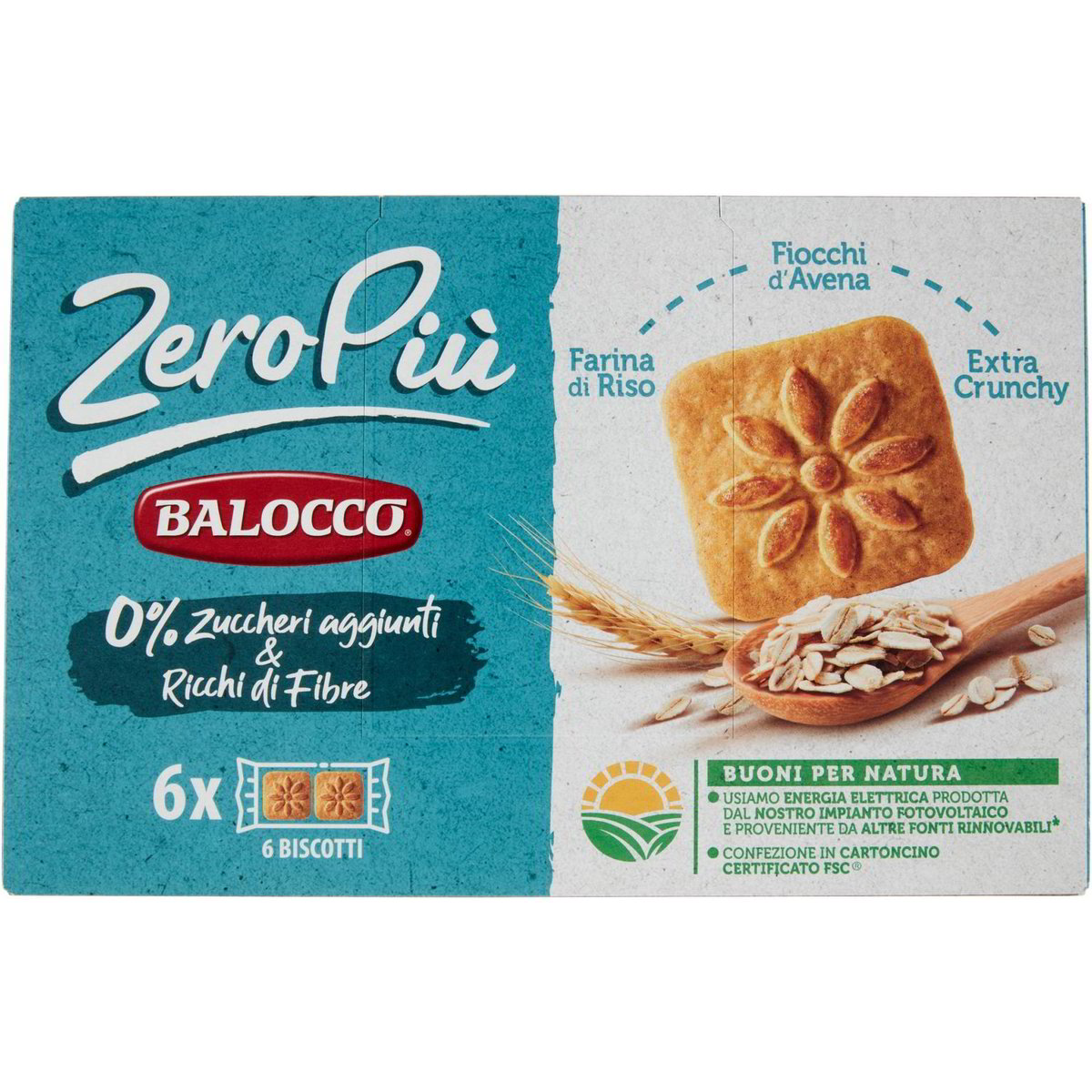 Biscotti zero piu' ricchi di fibre BALOCCO 230 G - Coop Shop