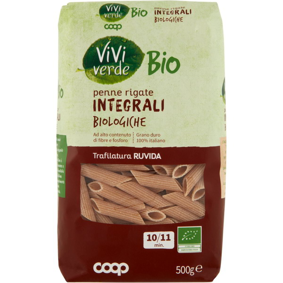 Penne rigate integrali COOP - VIVI VERDE 500 G - Coop Shop