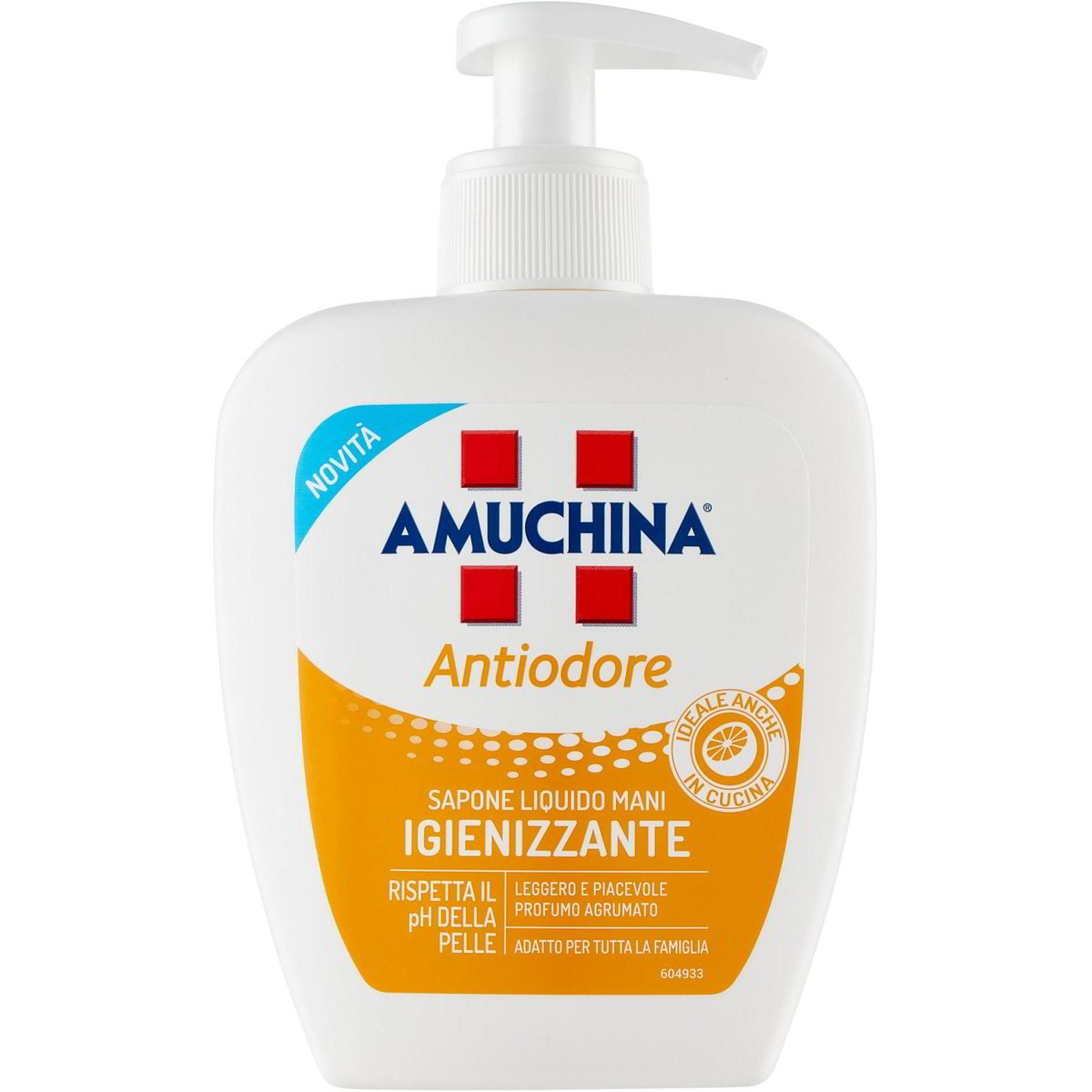 Sapone mani liquido igienizzante antiodore AMUCHINA 250 ML - Coop Shop