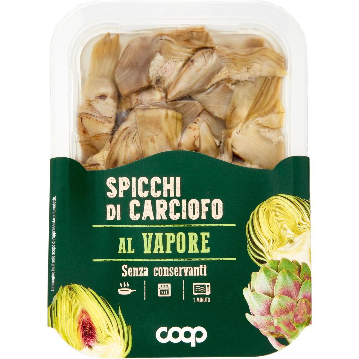 Carciofi al vapore a spicchi COOP 250 G - Coop Shop