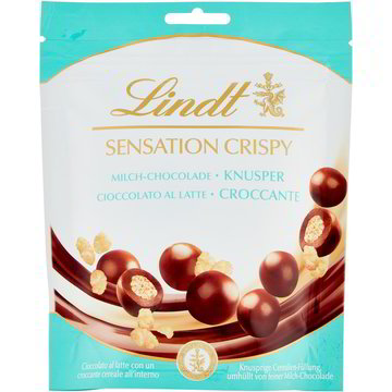 Cioccolatini al latte sensation crispy LINDT 140 G - Coop Shop