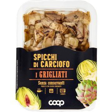 Carciofi grigliati a spicchi COOP 230 G - Coop Shop