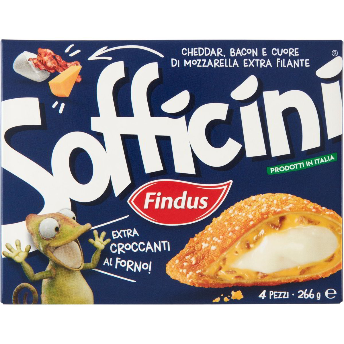 Sofficini cheddar e bacon FINDUS 266 G - Coop Shop