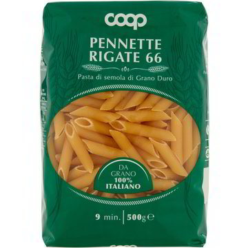 Pennette rigate n.66 COOP 500 G - Coop Shop
