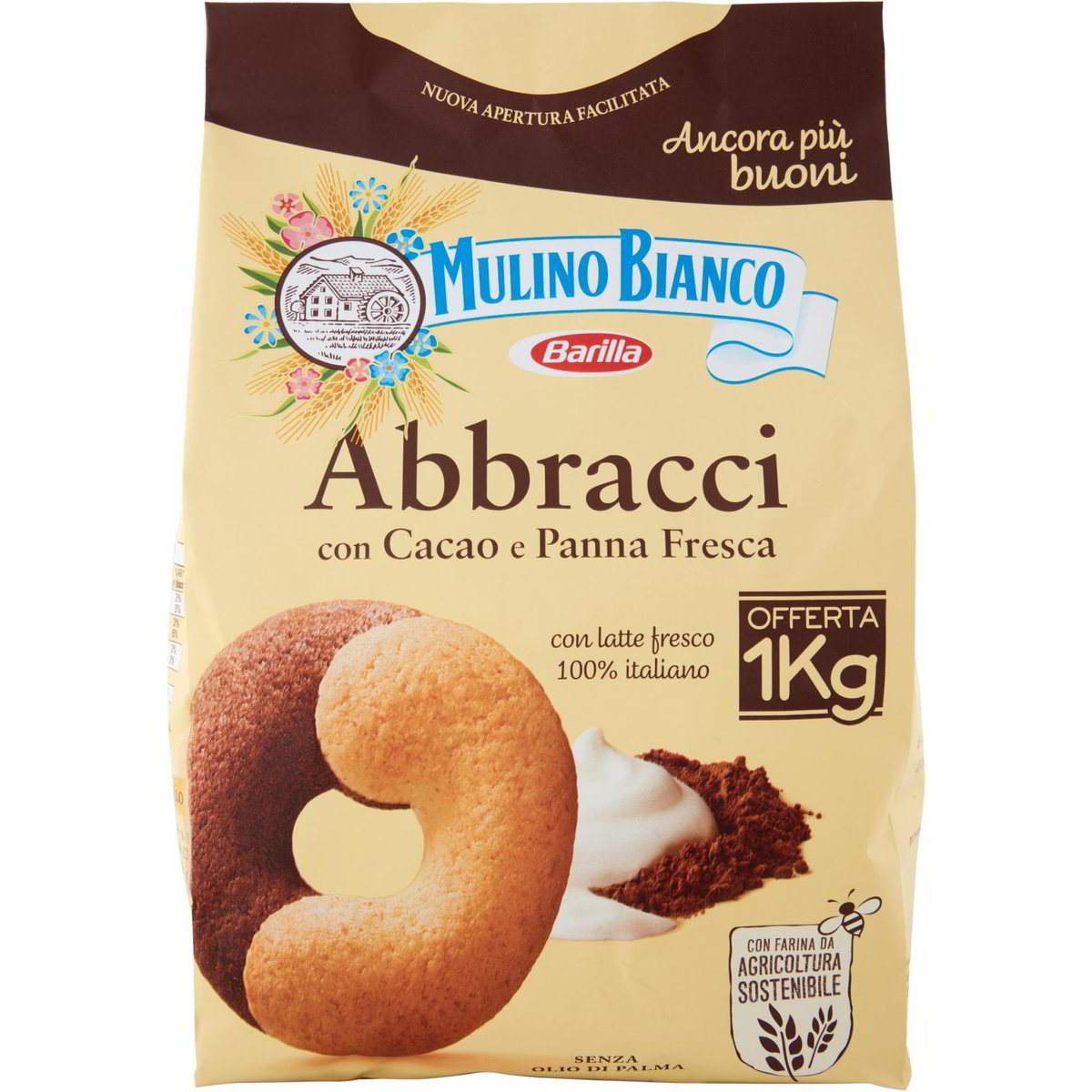 Biscotti abbracci MULINO BIANCO 1000 G - Coop Shop