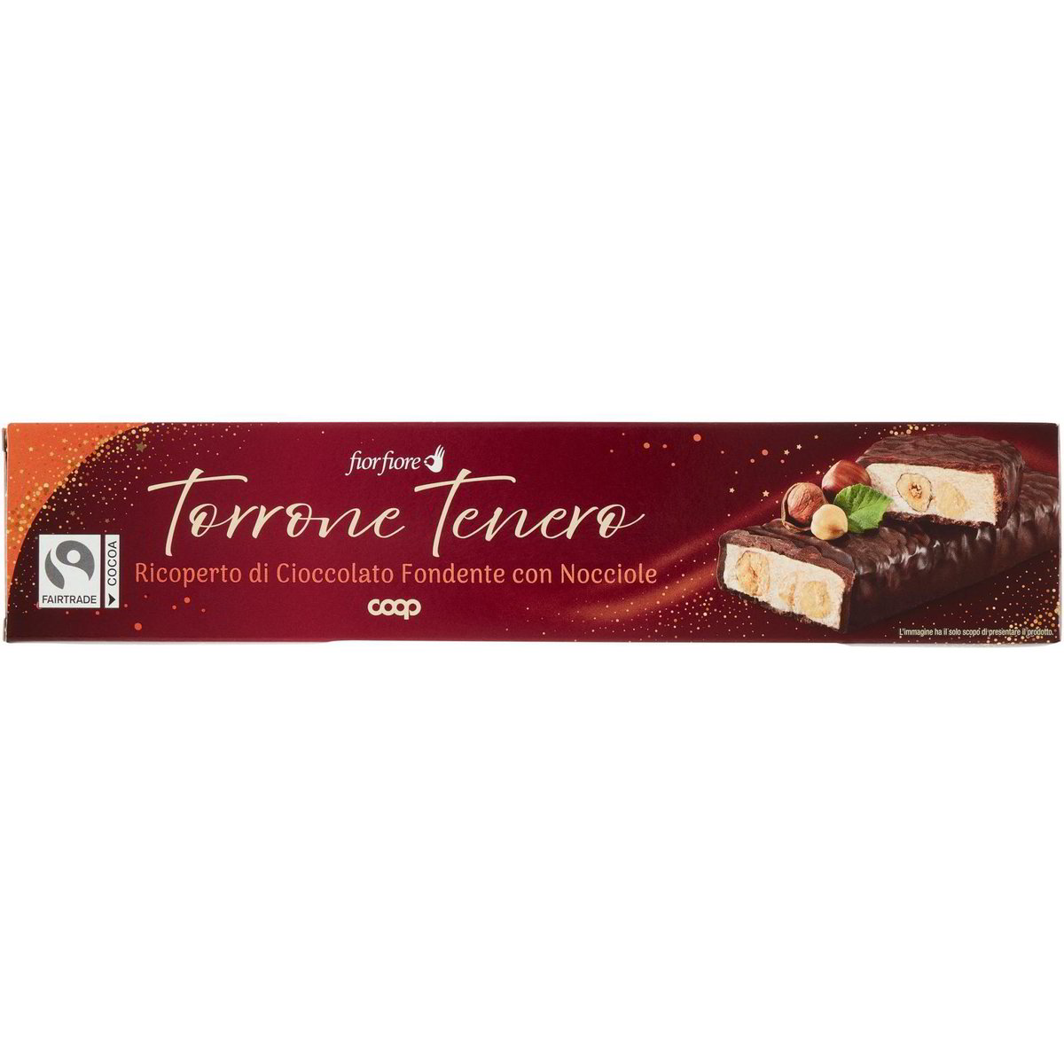 Torrone tenero ricoperto di cioccolato fondente COOP - FIOR FIORE 200 G ...