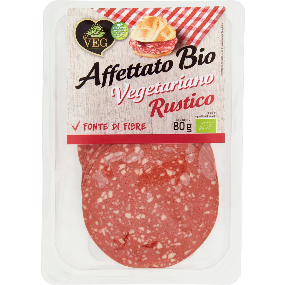 Affettato vegetale gusto salame IO VEG 80 G - Coop Shop