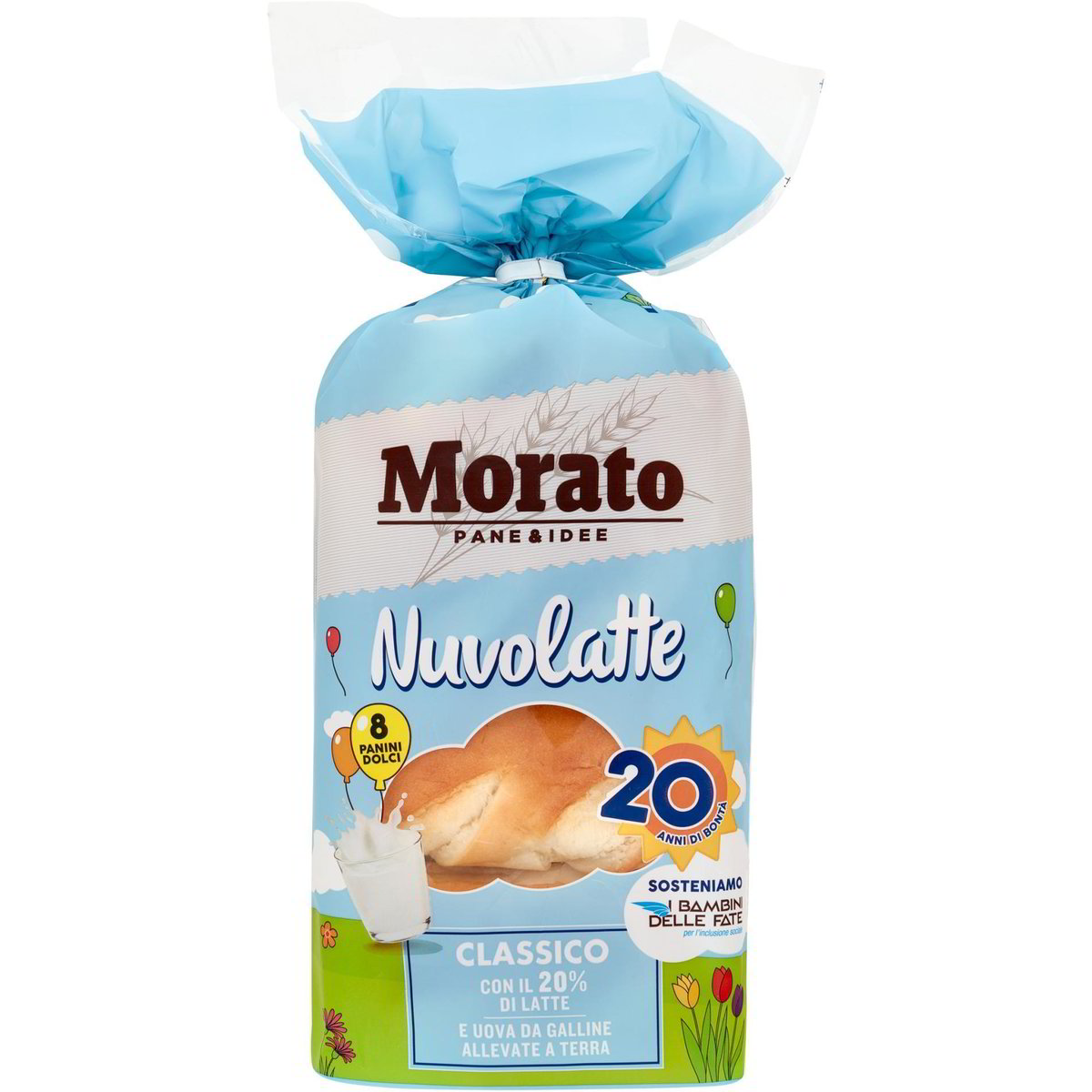 Pane dolce al latte nuvolatte classico MORATO 400 G - Coop Shop