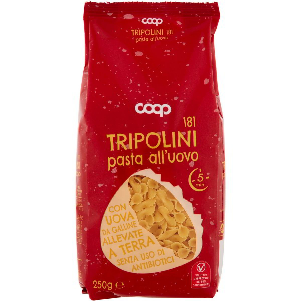 Tripolini all'uovo n.181 COOP 250 G - Coop Shop