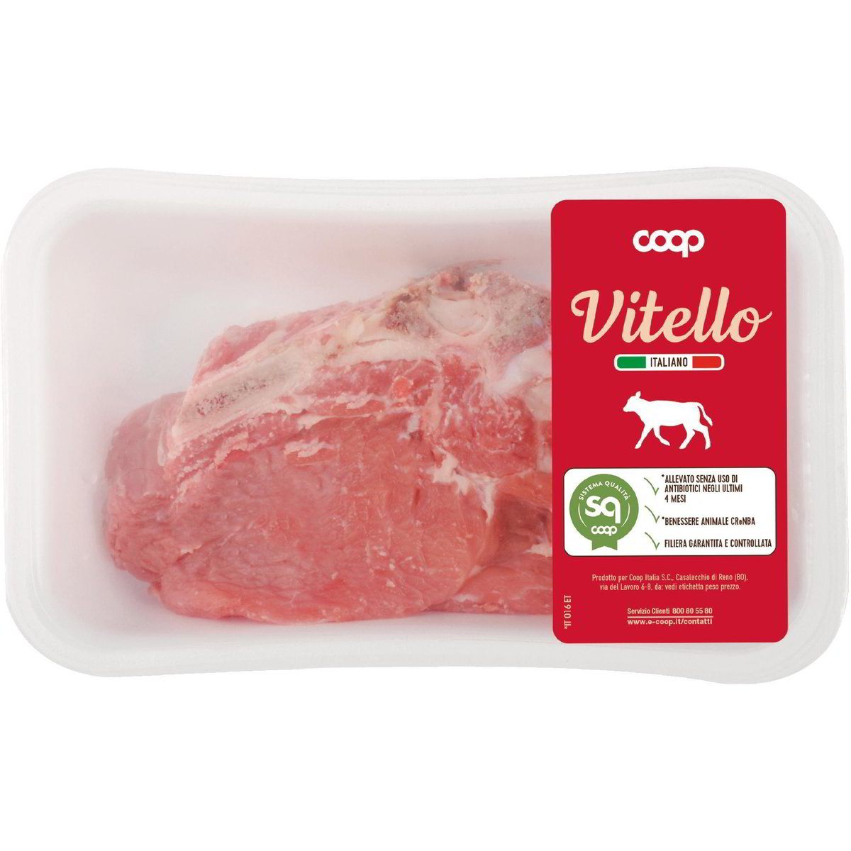 Vitello reale con osso in trancio COOP - ORIGINE 600 GR - Coop Shop