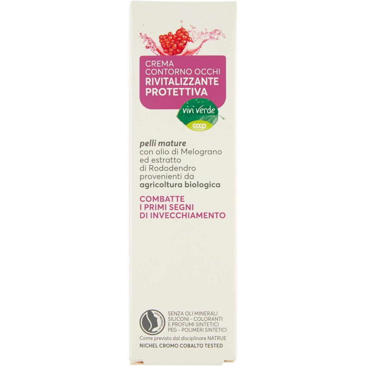 Crema contorno occhi rivitalizzante pelli mature COOP - VIVI VERDE 15 ...