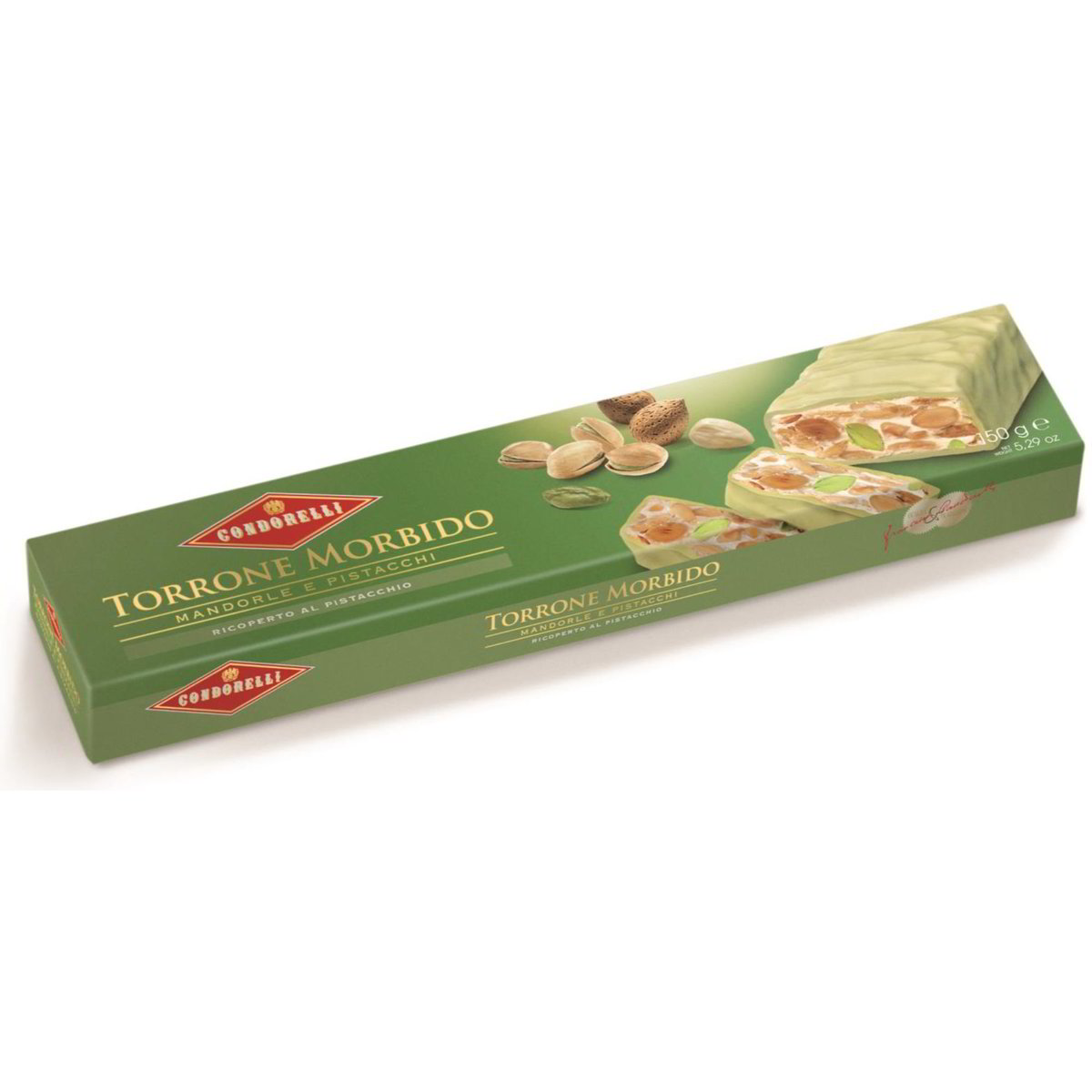 Torrone morbido al pistacchio stecca CONDORELLI 150 G - Coop Shop