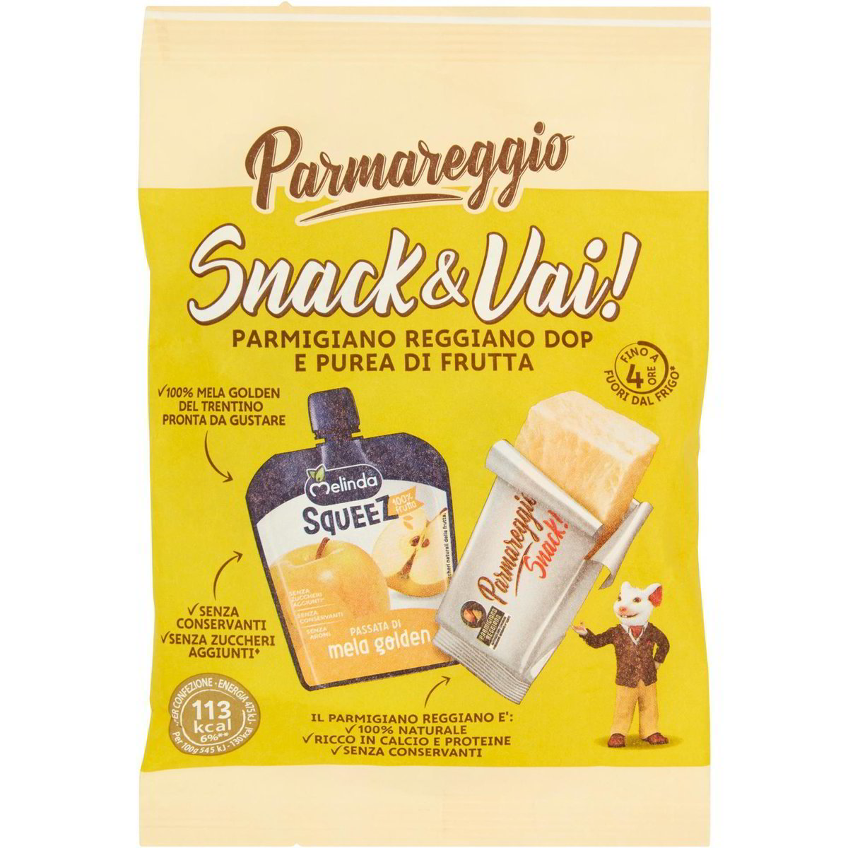 Snack &vai parmigiano e purea melinda PARMAREGGIO 1 PZ - Coop Shop