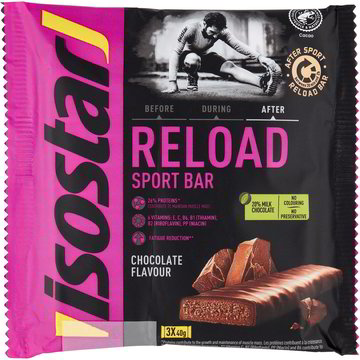 Barrette isostad reload chocolate ISOSTAD 3 X 40 G - Coop Shop