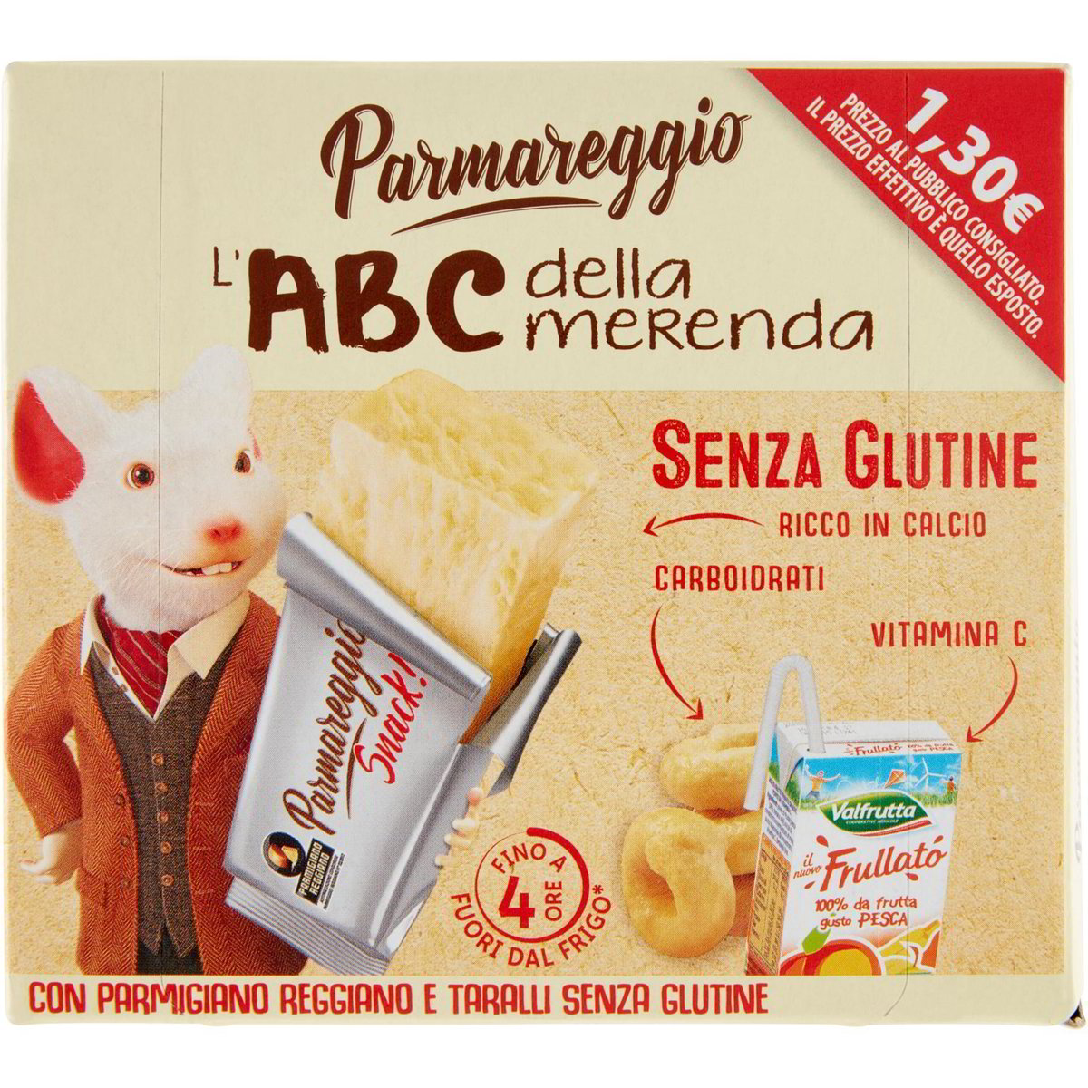 Snack abc merenda parmigiano reggiano e tarallini PARMAREGGIO 1 PZ ...