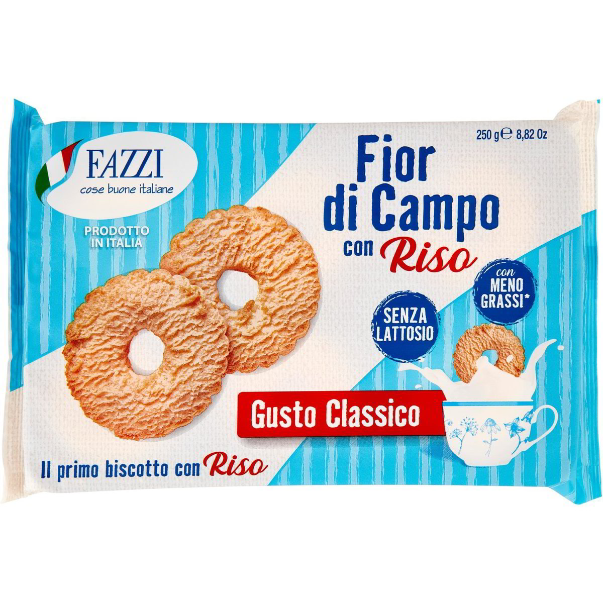 Biscotti con riso fior di campo FAZZI 250 G - Coop Shop