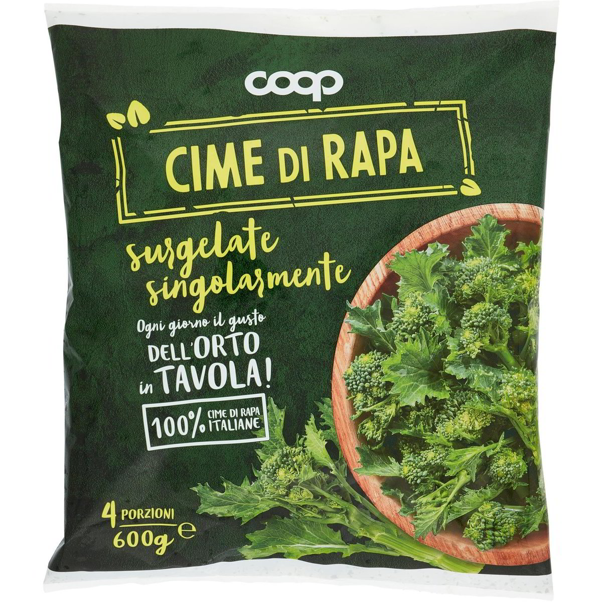 Cime di rapa COOP 600 G - Coop Shop