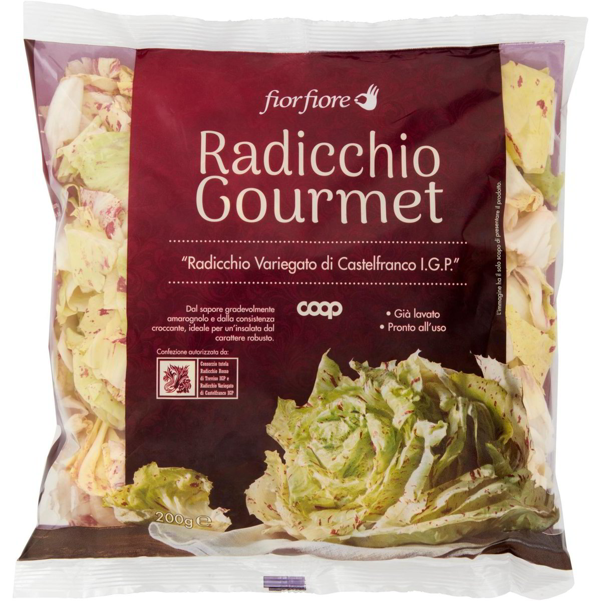 Radicchio di castelfranco igp COOP - FIOR FIORE 200 G - Coop Shop