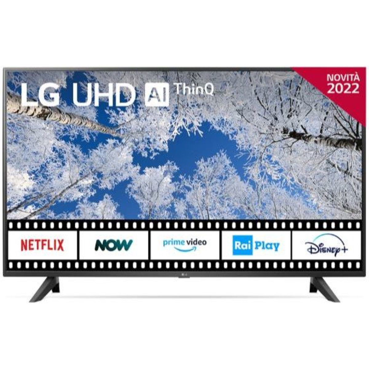 Tv led smart uhd 4k (55'') serie uq70 LG 1 PZ - Coop Shop