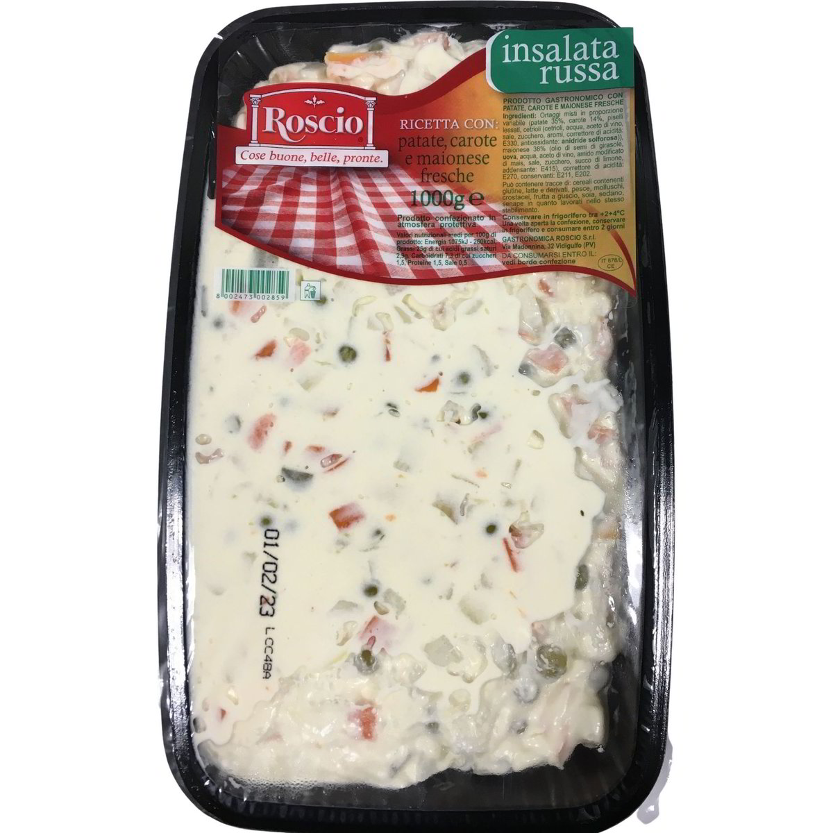 Insalata russa GASTRONOMICA ROSCIO 1000 G - Coop Shop