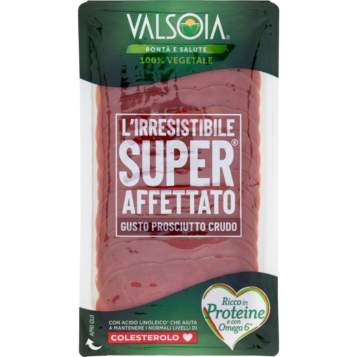 Affettato vegetale gusto prosciutto crudo VALSOIA 90 G - Coop Shop