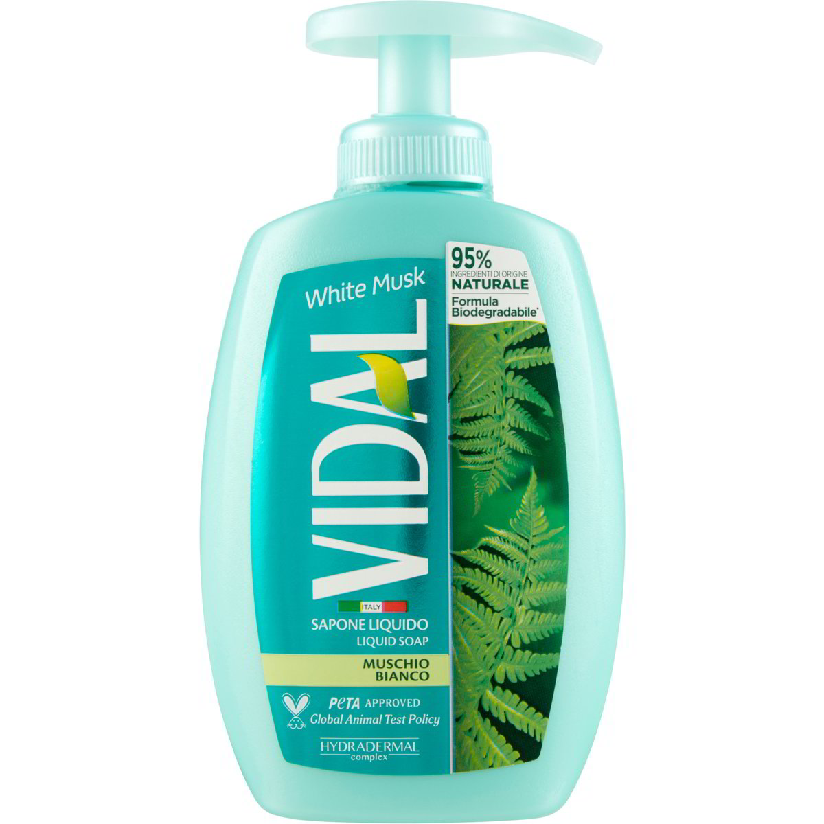 Sapone liquido muschio bianco VIDAL 300 ML - Coop Shop