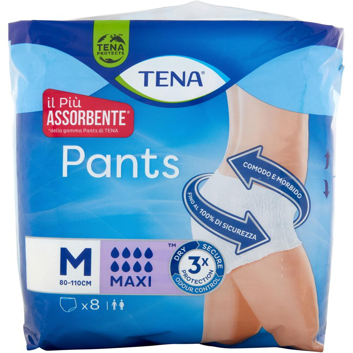 Mutandine per incontinenza pants maxi m x8 TENA 1 PZ - Coop Shop